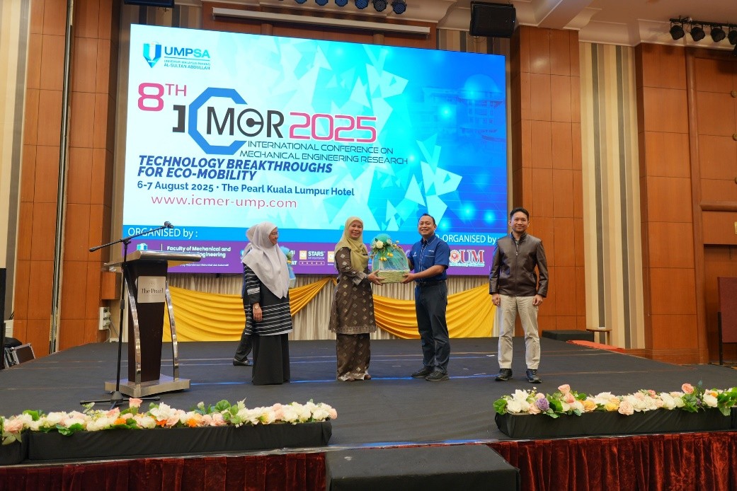 UMPSA hosts 8th International Conference on Mechanical Engineering ...