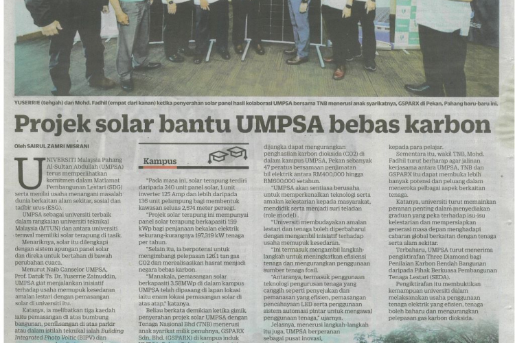 Home | UMPSA News